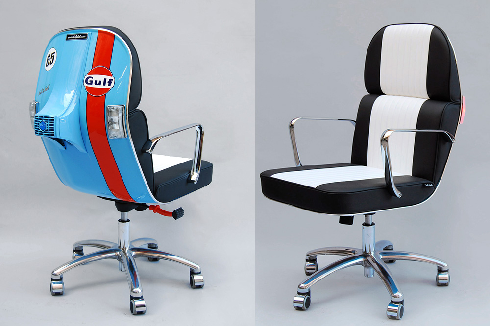 Bel&Bel Scooter Chair, o cómo hacer de tu silla una Vespa | Moto1Pro
