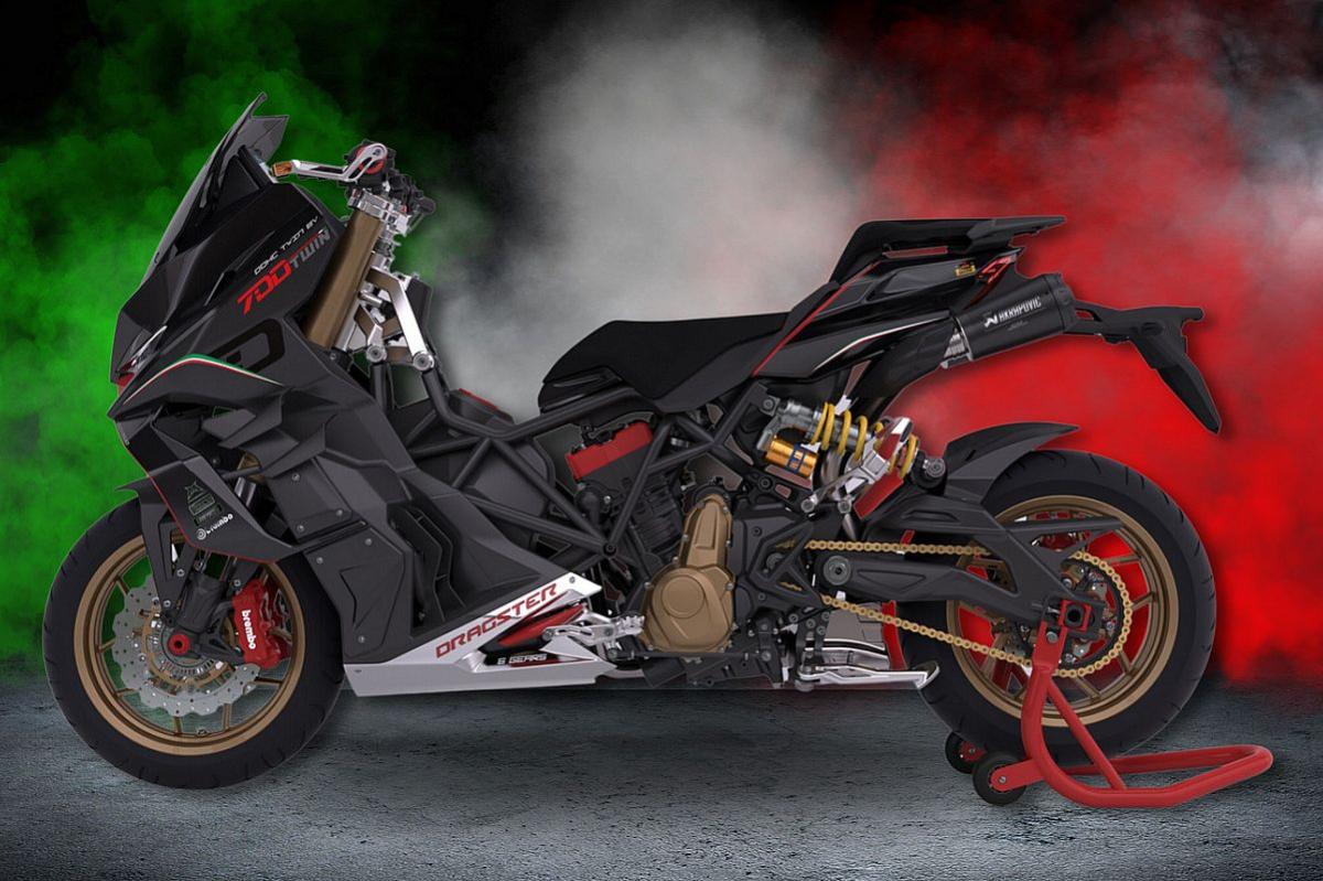 Italjet Dragster 700Twin: el scooter más potente... ¿200 km/h? | Moto1Pro