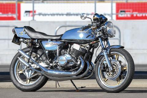 Restomod Kawasaki H2 Mach IV 750: 50 años no es nada | Moto1Pro