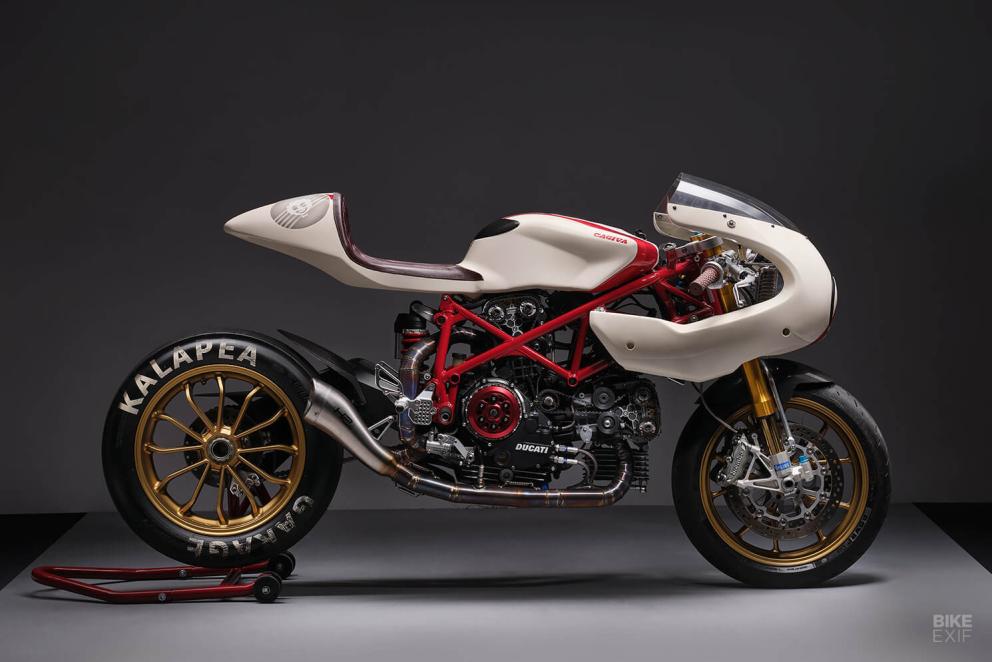 Moto de ensueño: Ducati 749S café racer drag racing | Moto1Pro
