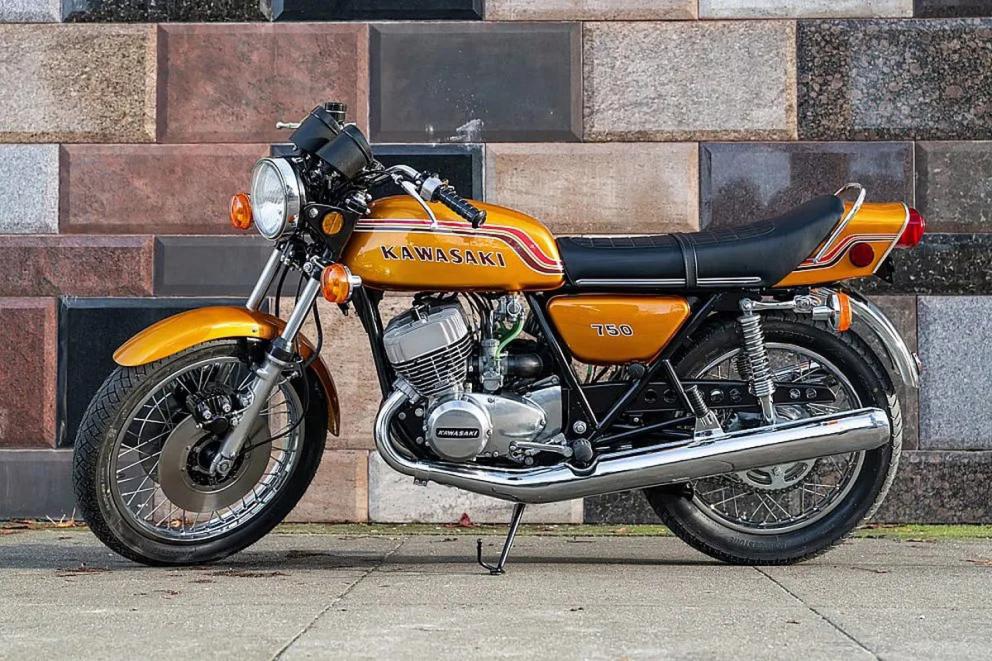 Moto de ensueño: Kawasaki H2 Mach IV de 1972, la moto más gamberra ...